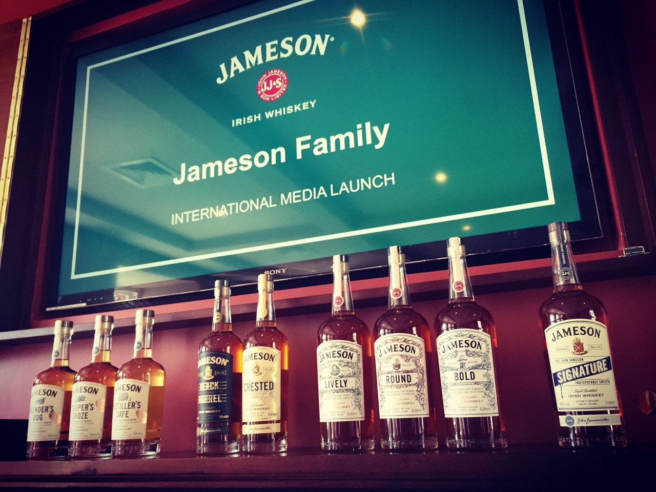 Sampling the New Look Jameson Whiskey Range (part three)
