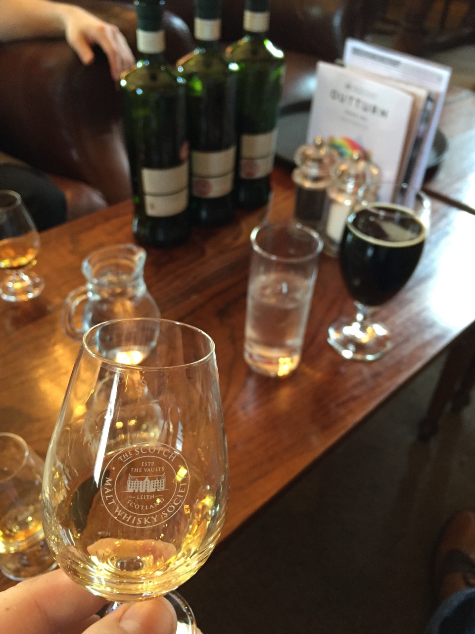 A visit to the SMWS Vaults, Leith in Edinburgh with Gregor, GM