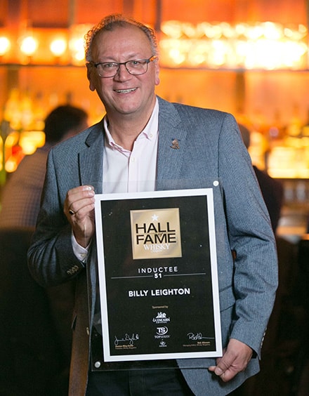 BILLY LEIGHTON JOINS THE WHISKY MAGAZINE HALL OF FAME
