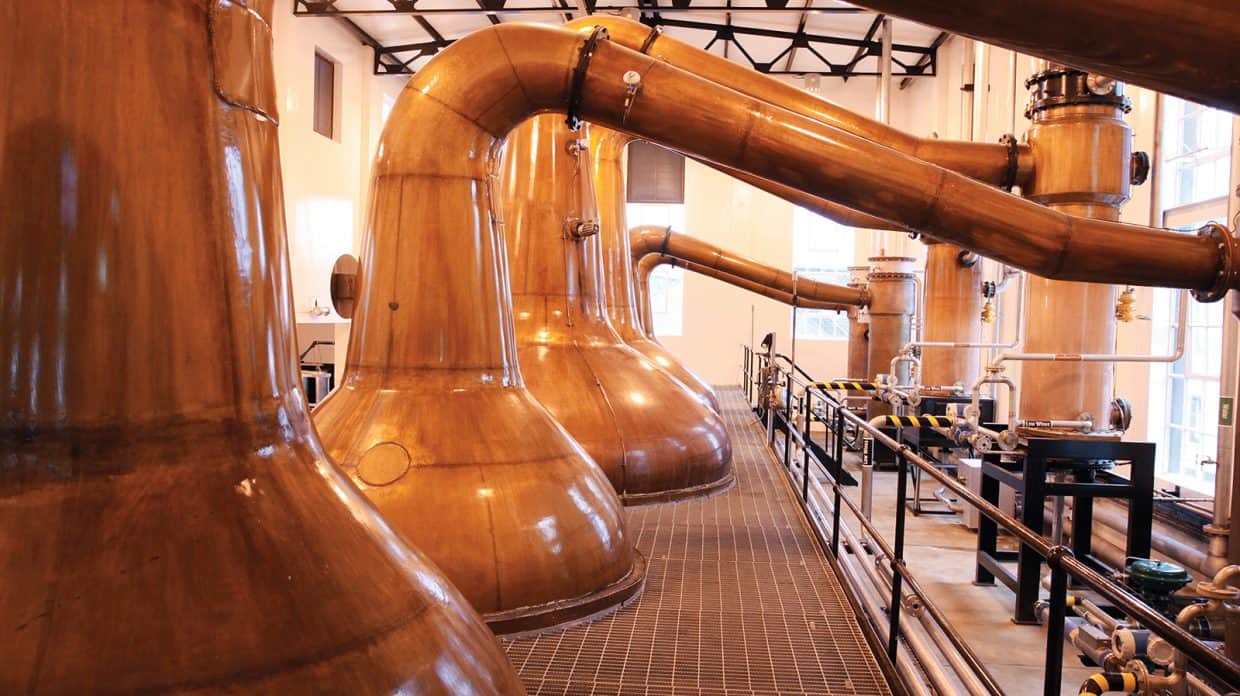 Differences in New Make Spirit and Effect of Stills on Flavour