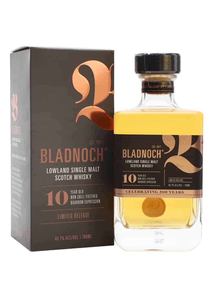 Bladnoch 10 Year Old Lowland Single Malt Scotch Whisky