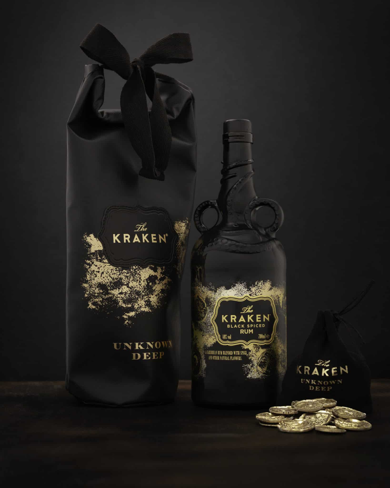 THE KRAKEN LAUNCHES NEW LIMITED EDITION BOTTLE UKNOWN DEEP