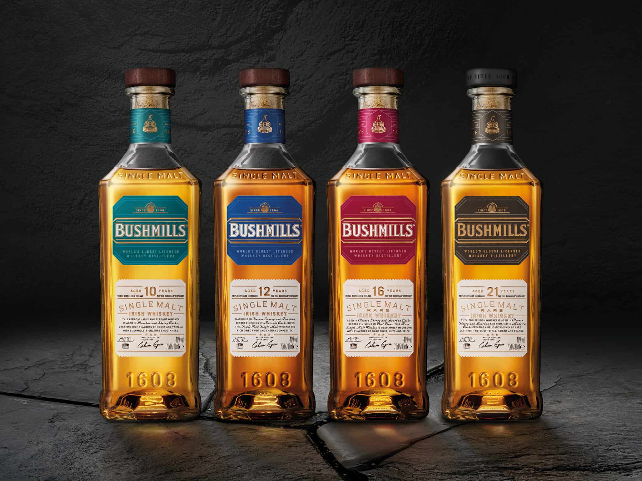 BUSHMILLS® IRISH WHISKEY UNVEILS NEW DEDICATED BOTTLE AND PACKAGING FOR ...
